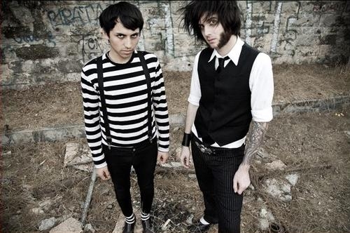 Creature Feature photo - Vlevo - Erik X, vpravo - Curtis RX