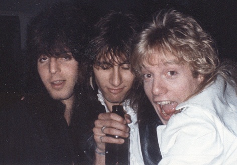 Shake City photo - Adam Shore, Erik Turner (Warrant) a Jani Lane (Warrant)